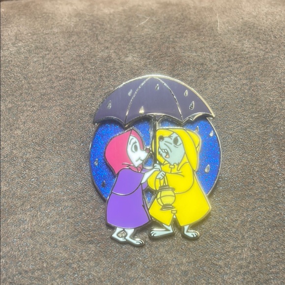 Disney | Accessories | Disney Gold Enamel Pin With Black Mickey Backing ...